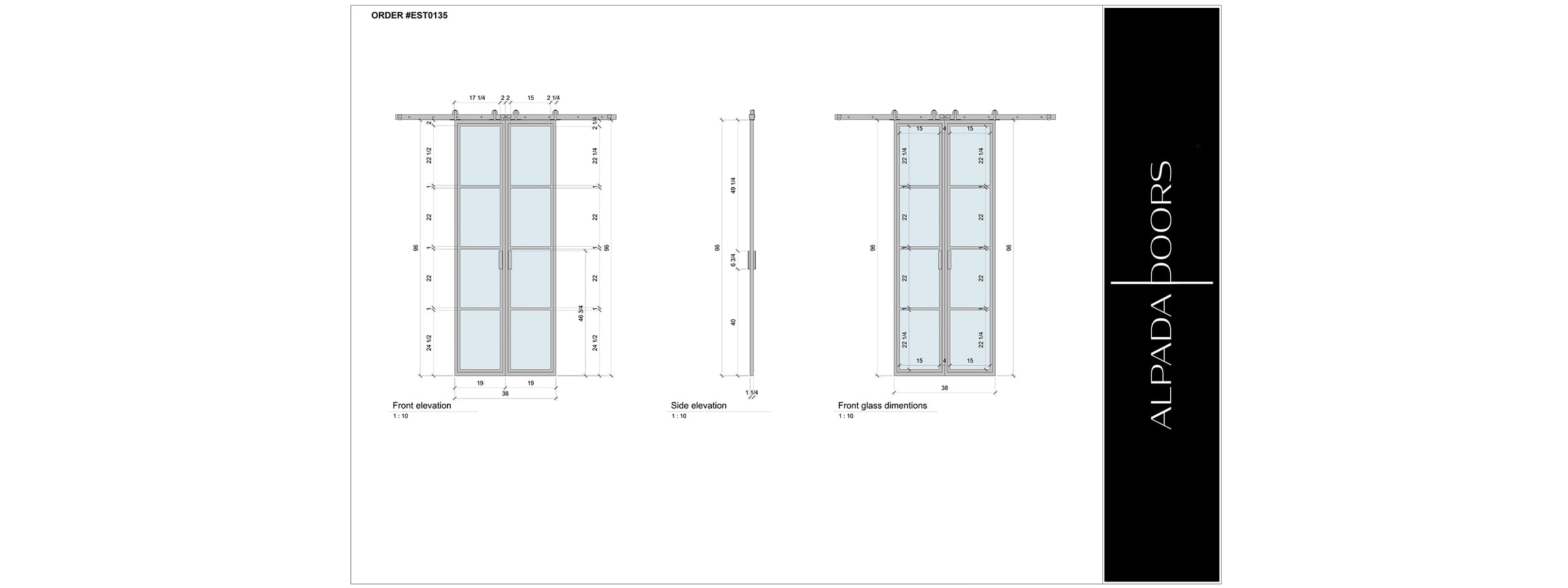 Custom Door Order Form - Steel & Glass Doors | Alpada Doors | AlpadaDoors