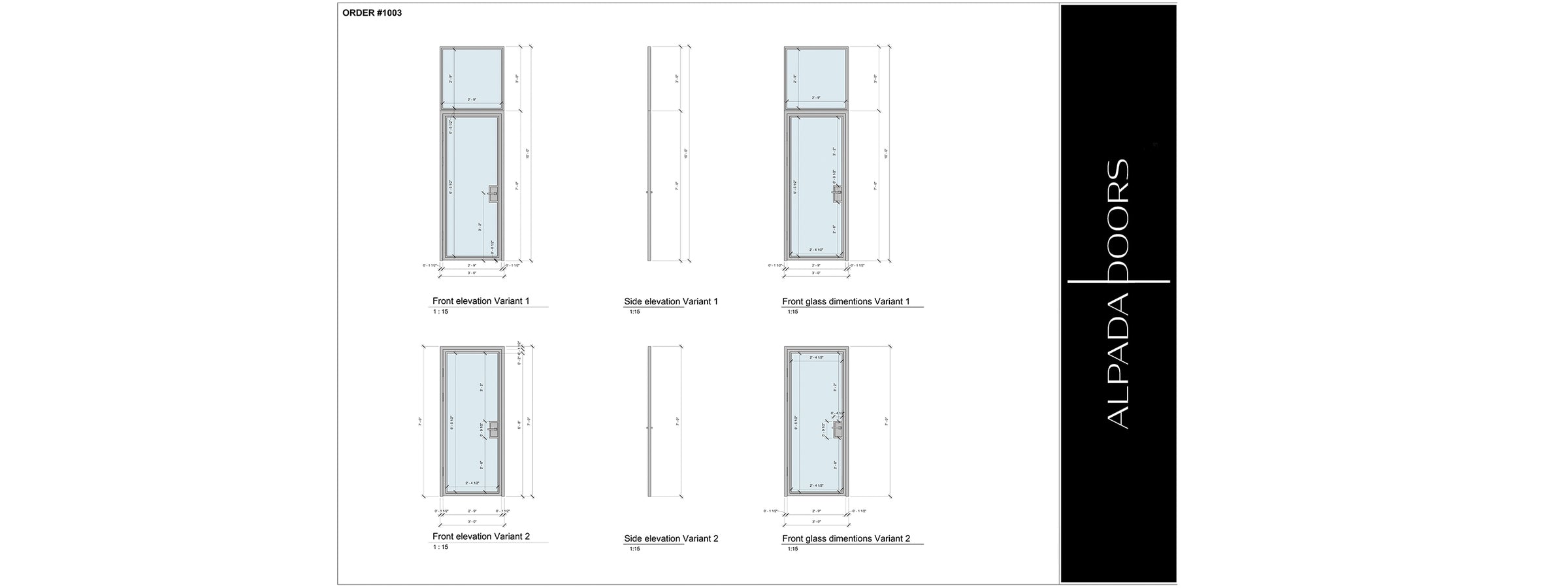 Custom Door Order Form - Steel & Glass Doors | Alpada Doors | AlpadaDoors
